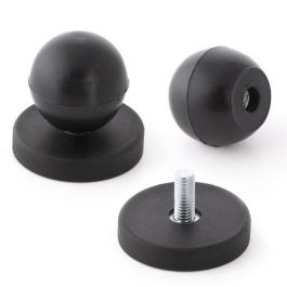 Kuleformet knagg med supersterk magnet Ø 31 mm - SuperMagneter.no