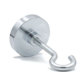 Krokmagnet Ø 40 mm med løftekraft 80 kg - SuperMagneter.no