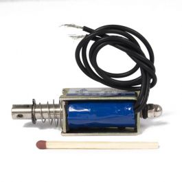 Elektromagnet 12V med trekkraft 0,5 kg | Kjøp solenoid elektromagneter